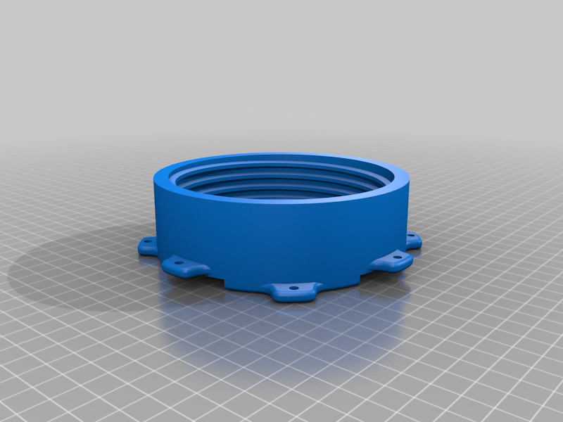 Pentair Chlorinator Cap by Kisssys | Download free STL model ...