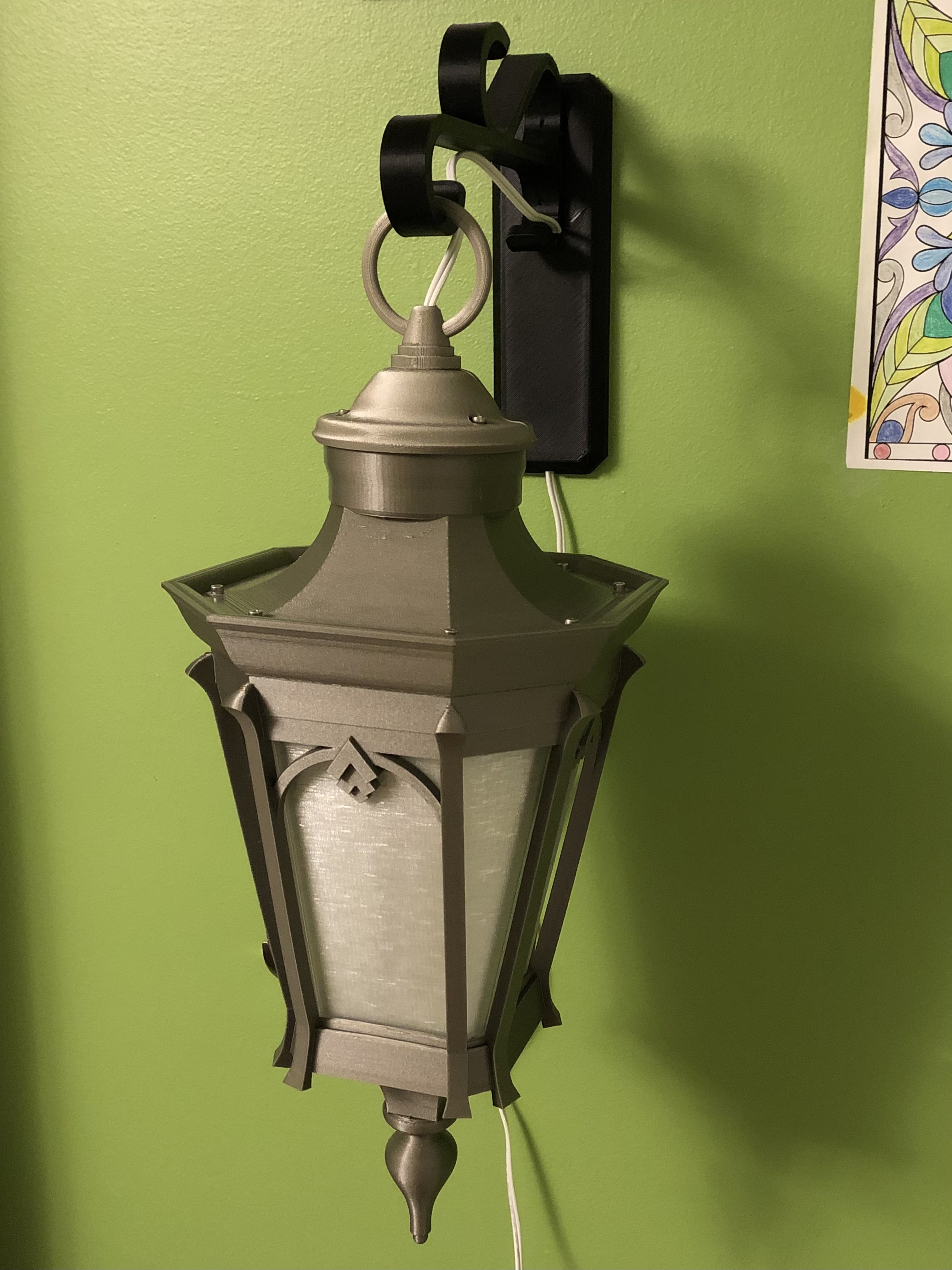 Colonial Hanging Lantern por Nikki | Descargar modelo STL gratuito ...