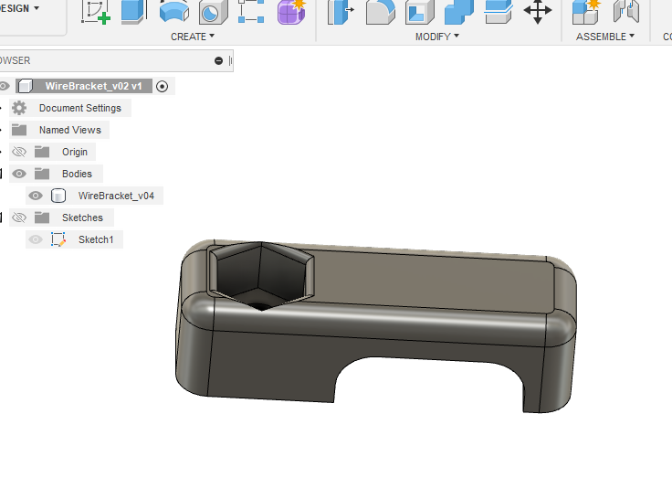 Wire Bracket by ludodg | Download free STL model | Printables.com