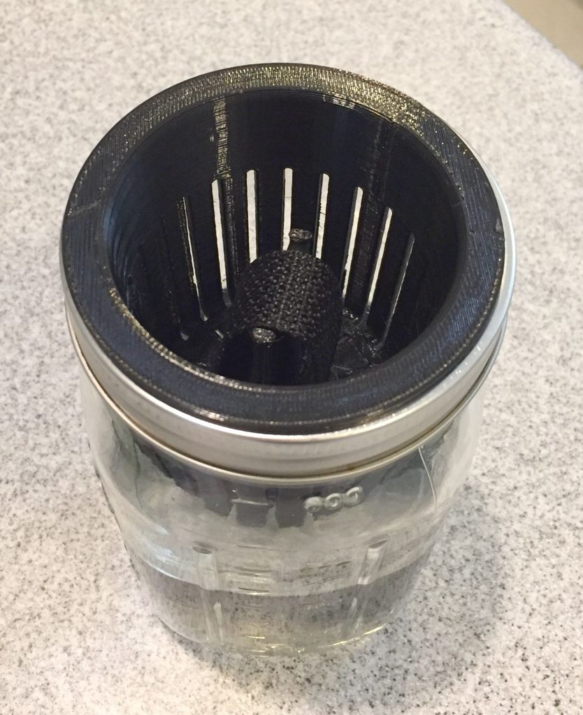 Mason Jar Net Pot by EtreeHI | Download free STL model | Printables.com