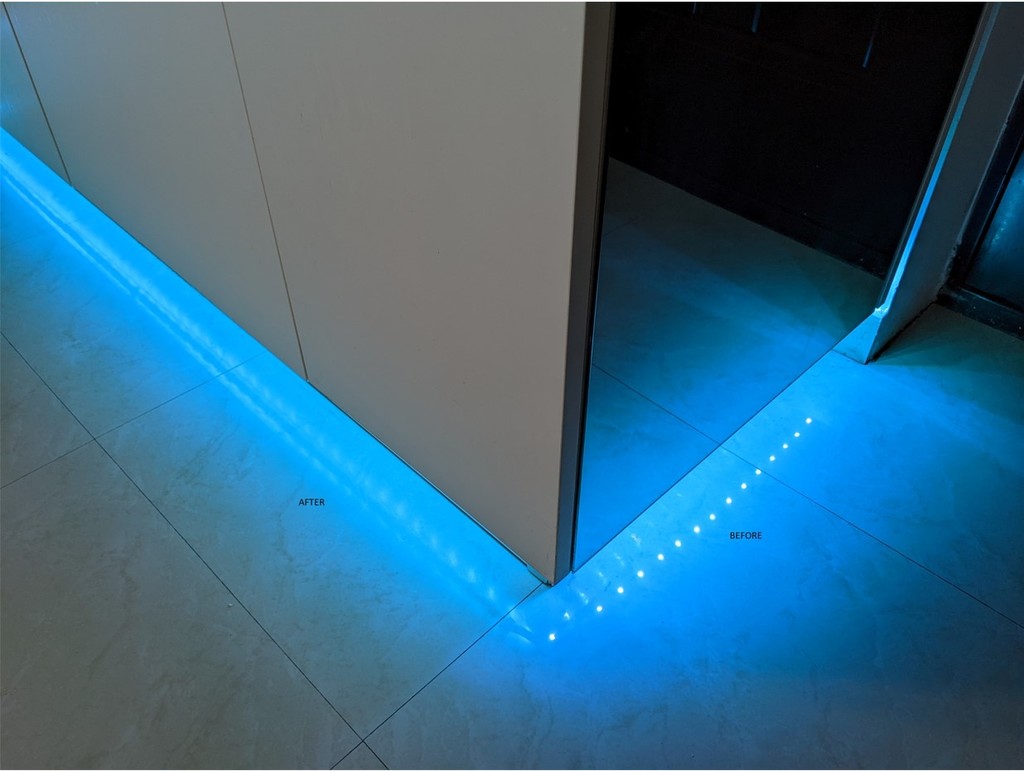 Led strip angle change 45 degrees by vladggg123 | Download free STL ...