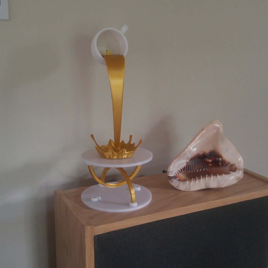 Floating Cup improved, good balance by bwaslo | Download free STL model ...