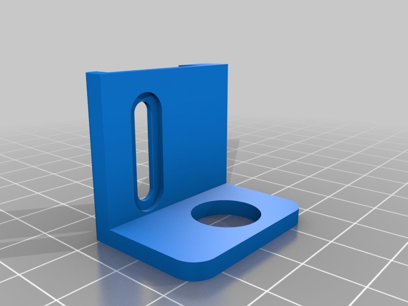 Adjustable EZABL mount for Titan Aero extruder by bwaslo | Download ...