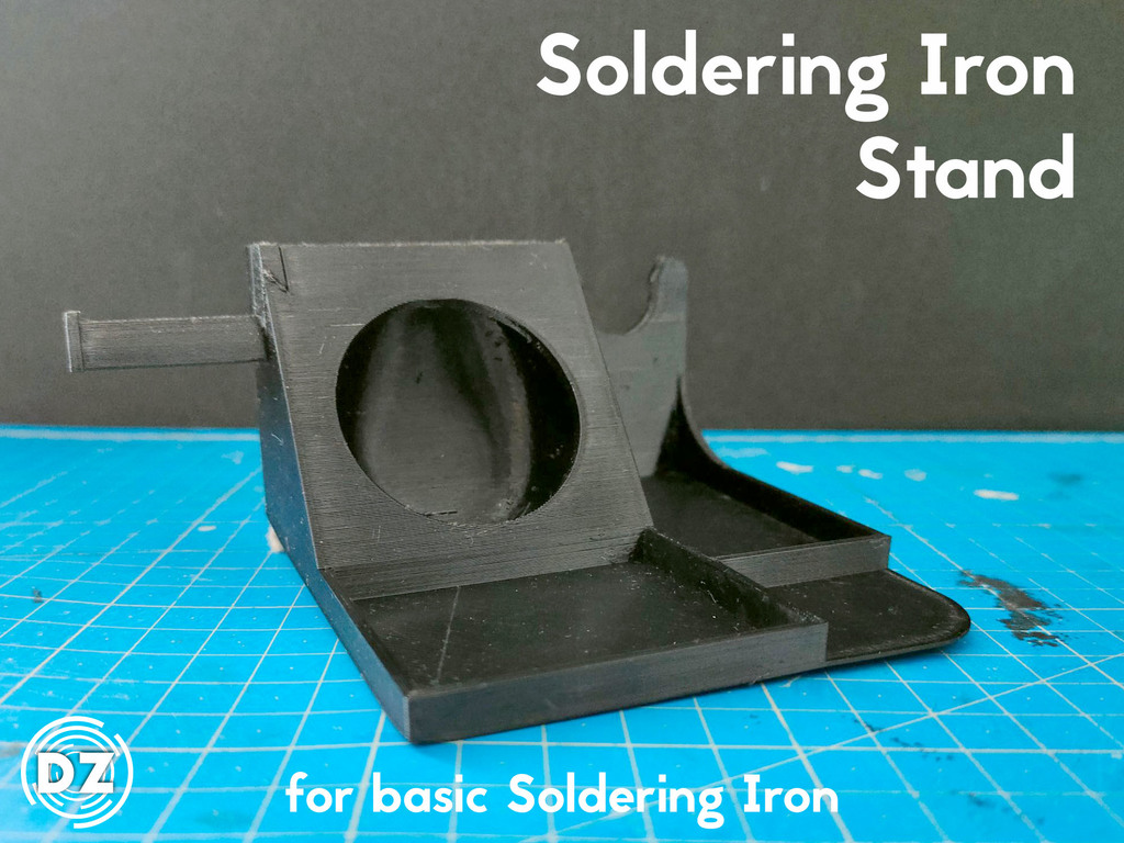 Basic Soldering Iron Stand by DieZopfe | Download free STL model ...