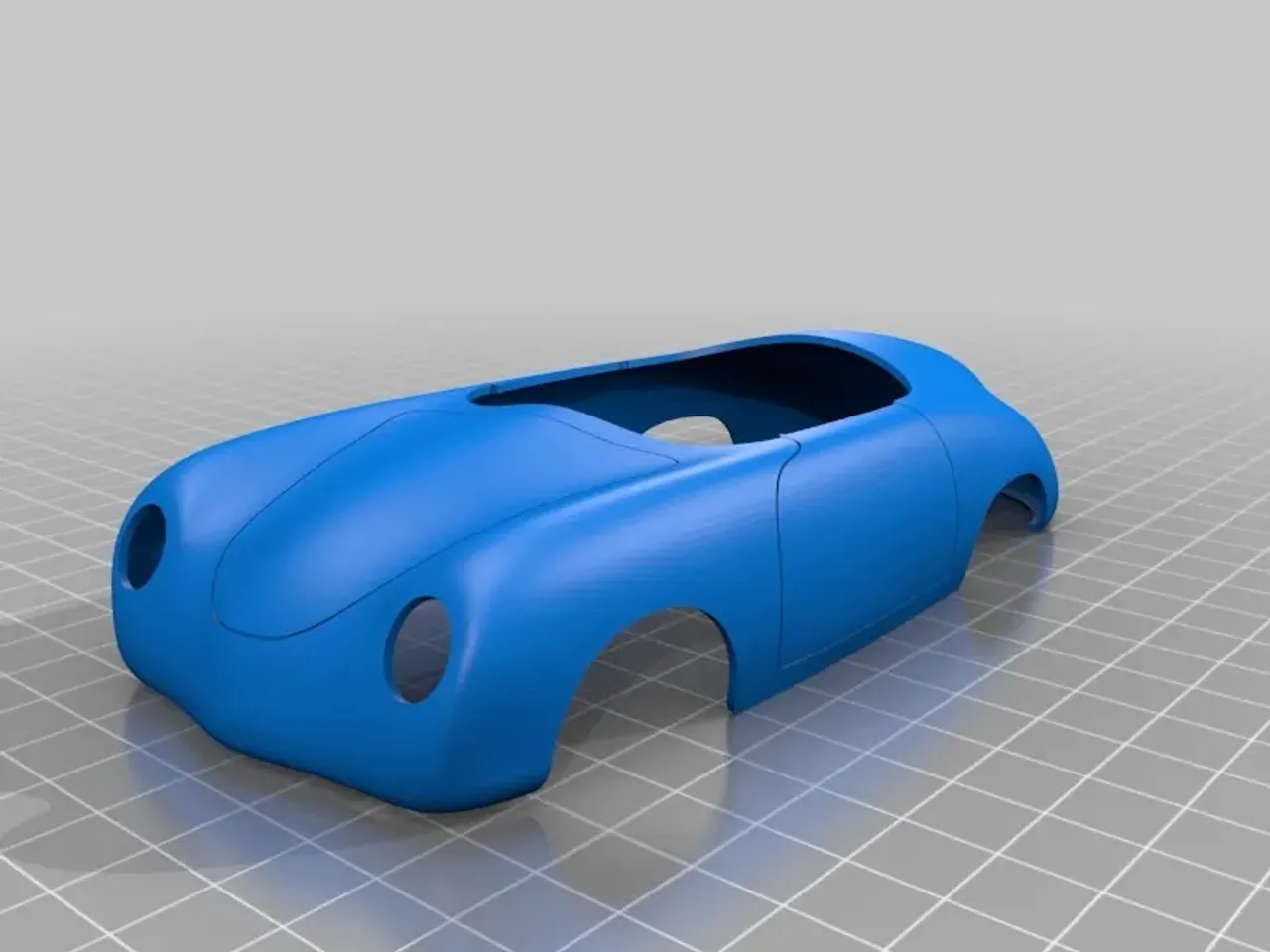 Porsche 356 Speedster Body Shell for Slot Car by UWcharlie1983 ...