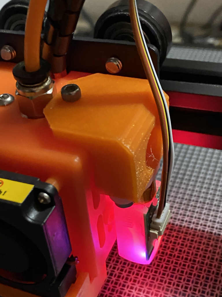 Thinker SE BLTouch Support by Knightrider | Download free STL model ...