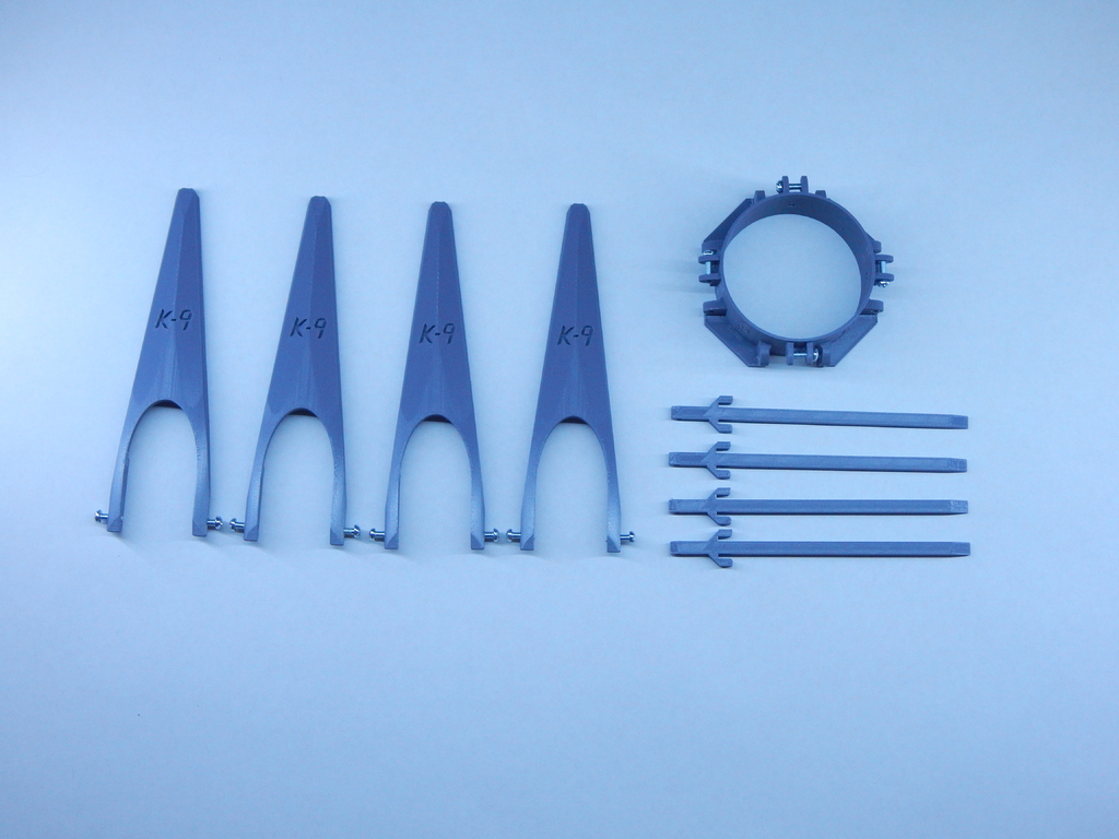 K-9 Model Rocket Landing Leg System V6 by Canine Defense Technologies ...