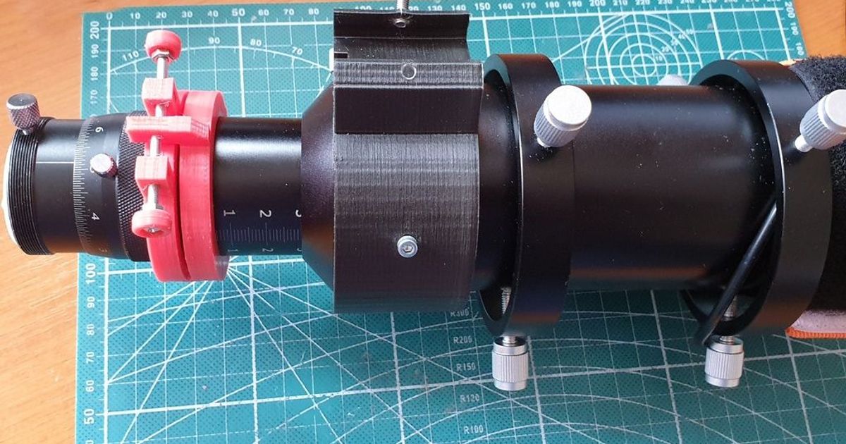 Super fine micro focuser for guide scope by Roman Hujer | Download free ...