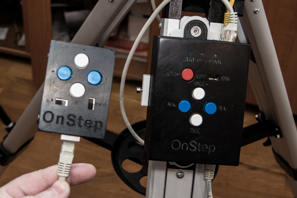 OnStep ST4 Handheld controller by Roman Hujer | Download free STL model ...
