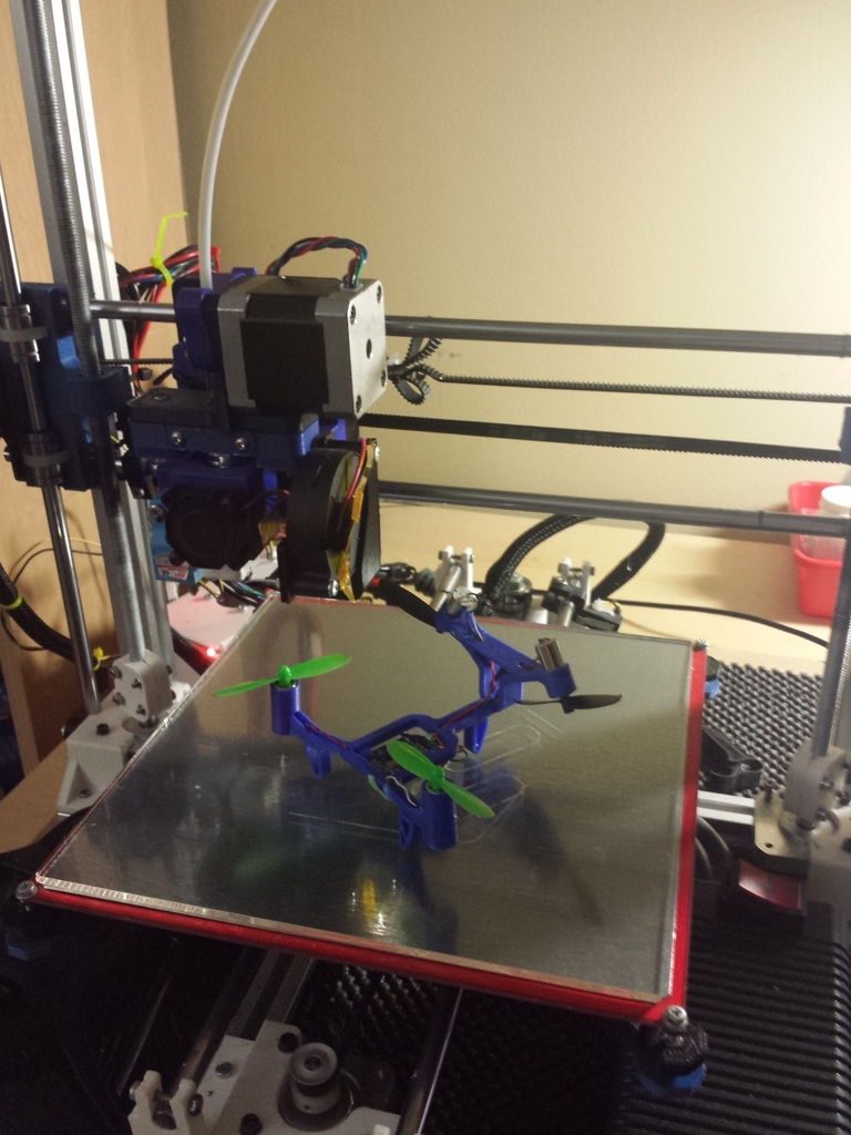 V-tail Frame for the Hubsan X4 Quadcopter by Gyronictonic | Download ...