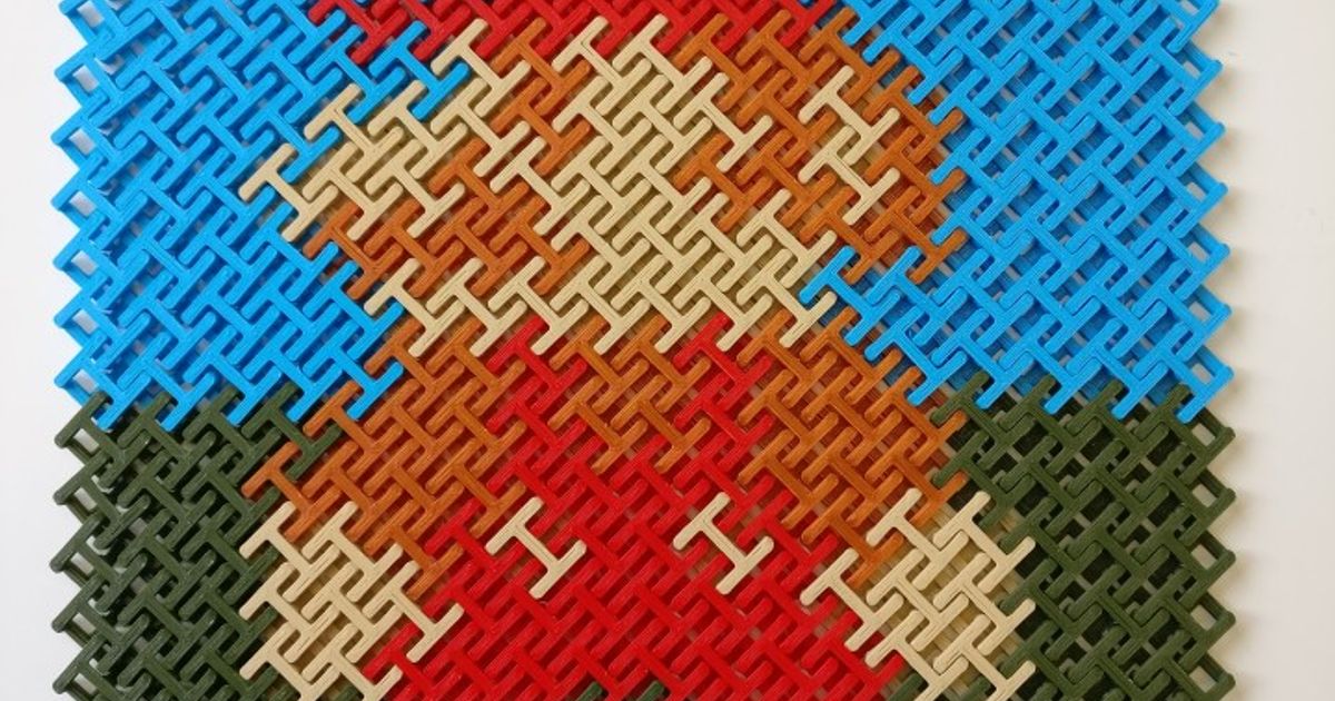 Chainmail - Multi Material 3D Printable Fabric by De Jennes | Download ...