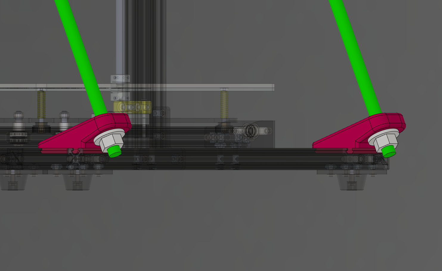 Cr-10 Frame Stabilizer + M12 Nut Cover by StriK3FoRC3 | Download free ...