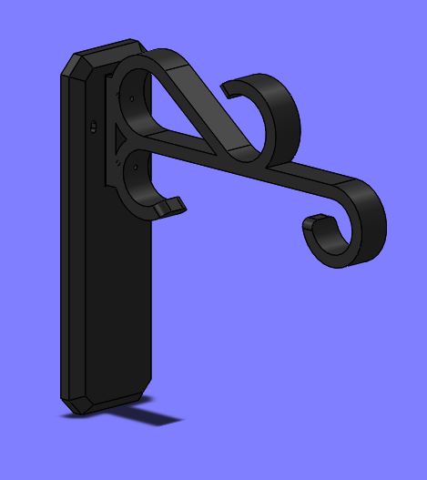 Wall Hook-UPDATED!!! by Nikki | Download free STL model | Printables.com