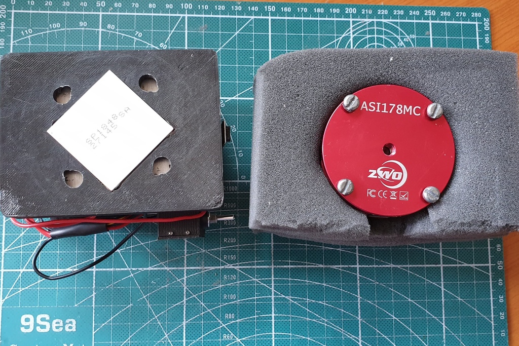 Addition cooling for ZWO camera by Roman Hujer | Download free STL ...