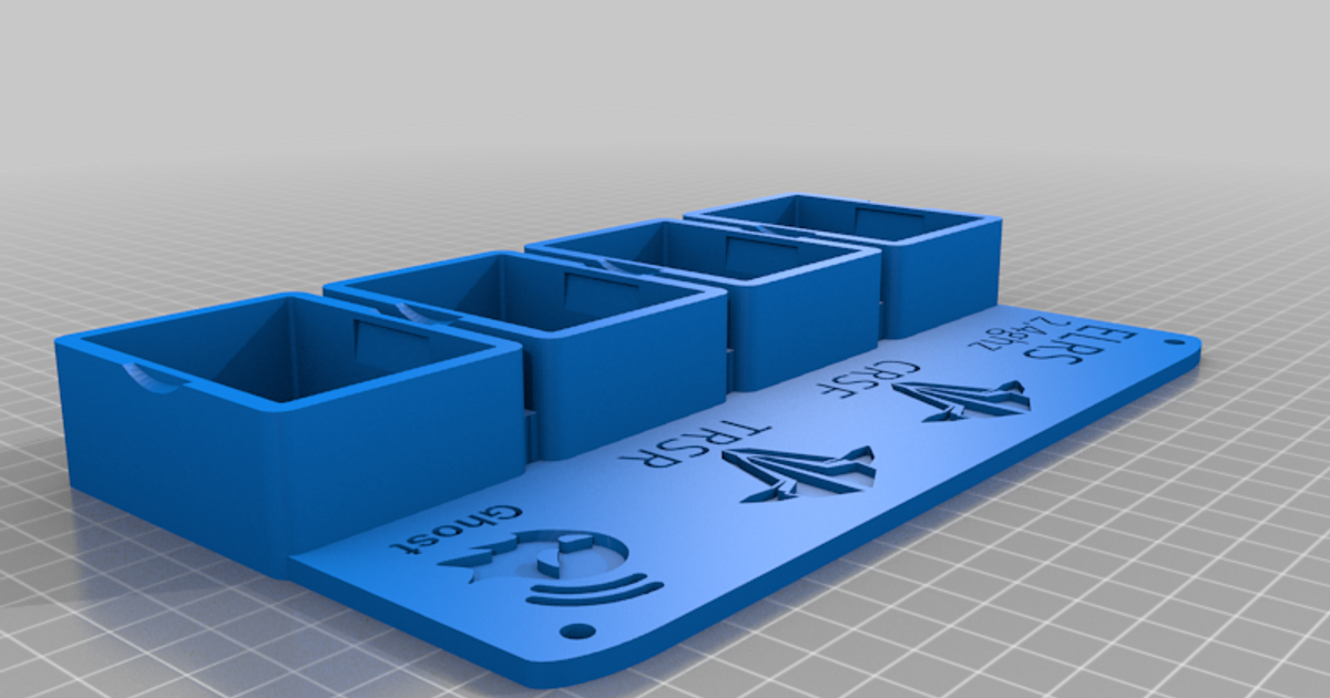 JR Module Bay Wall Mount by dax.neal | Download free STL model ...
