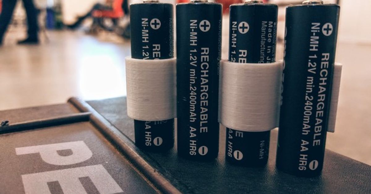 The Battery Ribbon by Tyler Winegarner | Download free STL model ...