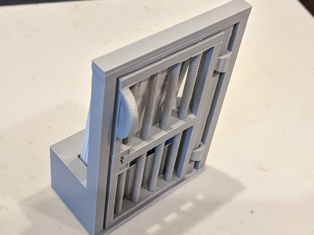 Opening Prison Door Business Card Holder by VirtuallyJason | Download ...