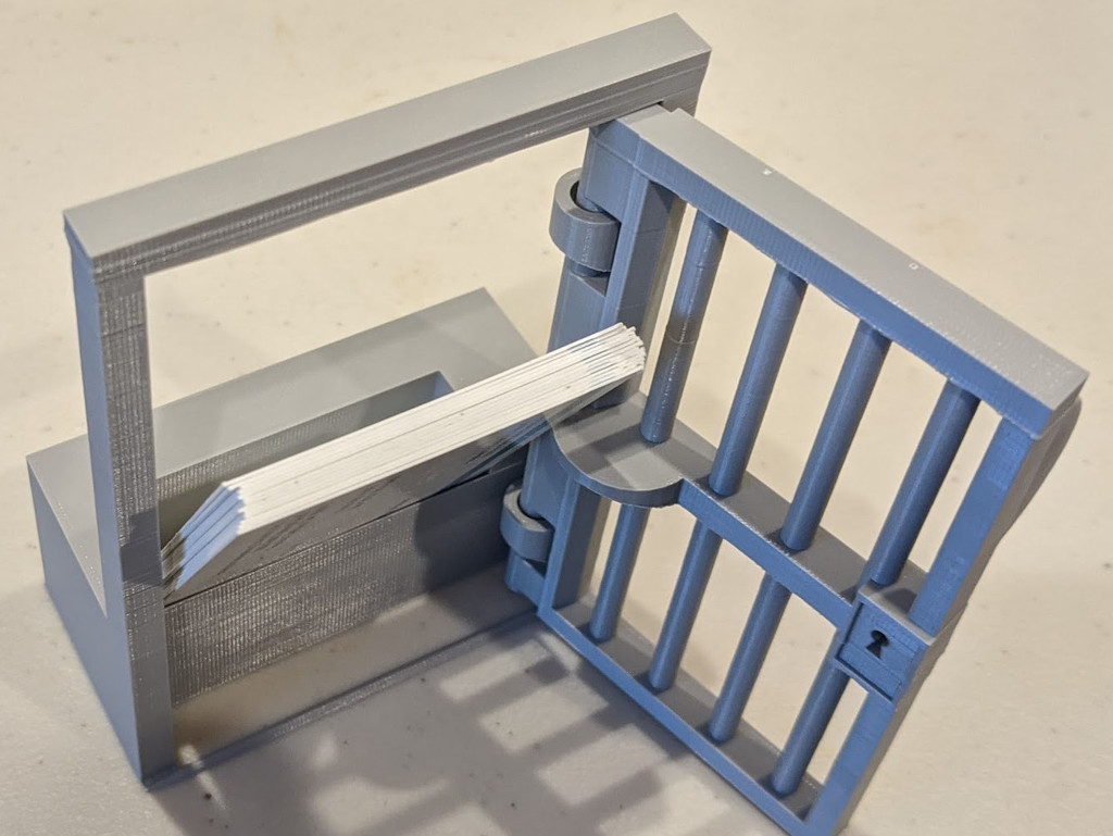 Opening Prison Door Business Card Holder by VirtuallyJason | Download ...