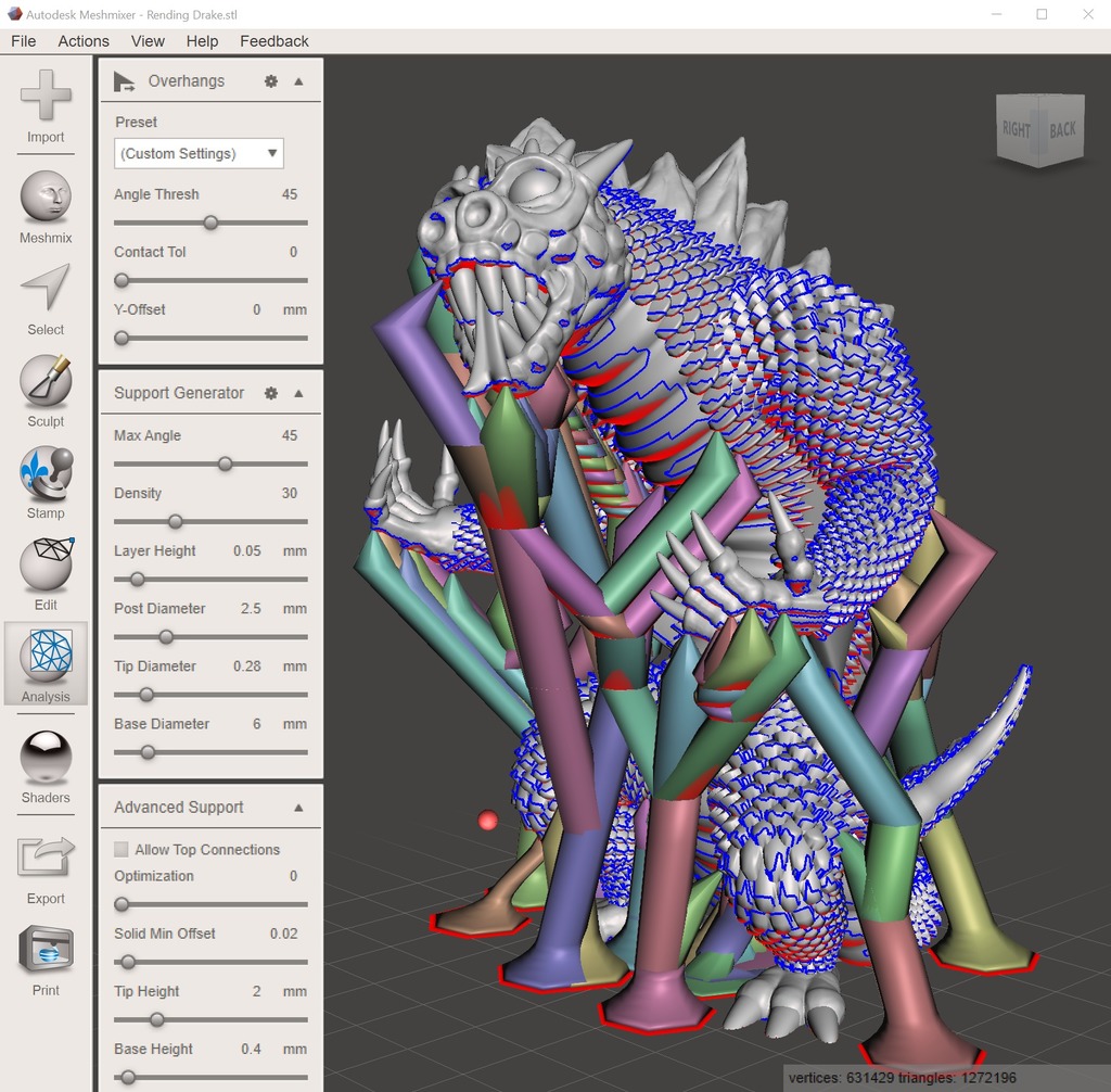 Gloomhaven Monster: Rending Drake by VirtuallyJason | Download free STL ...