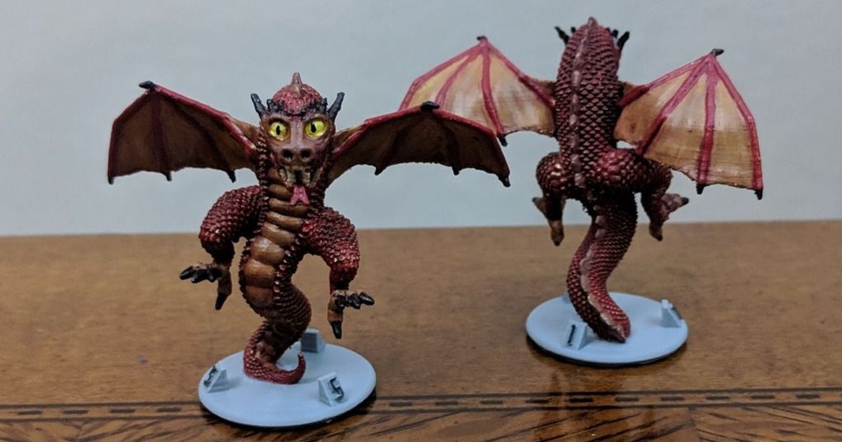 Gloomhaven Monster: Spitting Drake by VirtuallyJason | Download free ...