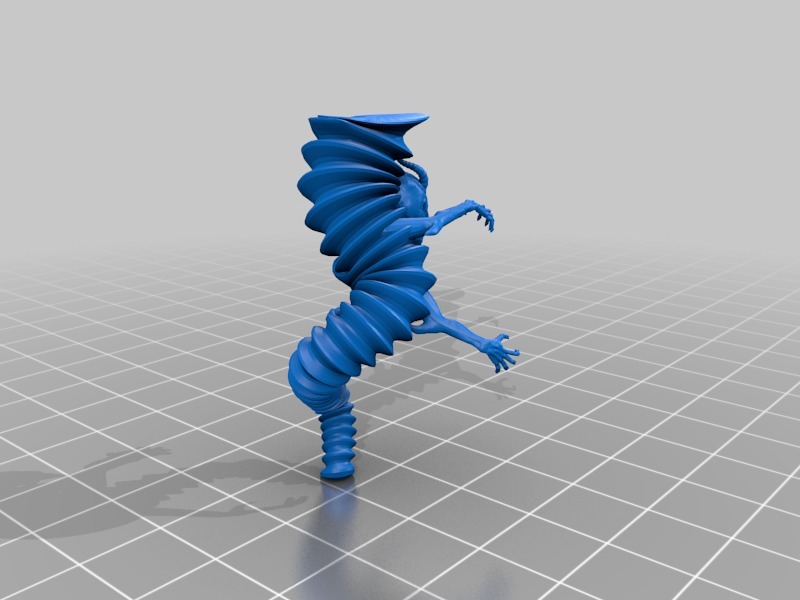 Gloomhaven Monster: Wind Demon by VirtuallyJason | Download free STL ...
