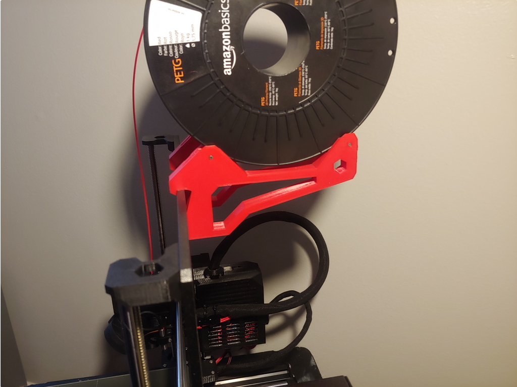 Sprusa - The Prusa Spool Cradle by DaParts | Download free STL model ...