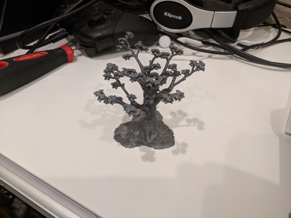 Gloomhaven Tree with Leaves by VirtuallyJason | Download free STL model ...