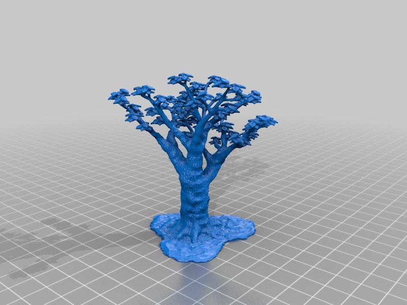 Gloomhaven Tree with Leaves by VirtuallyJason | Download free STL model ...