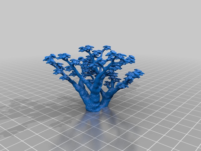 Gloomhaven Tree with Leaves by VirtuallyJason | Download free STL model ...
