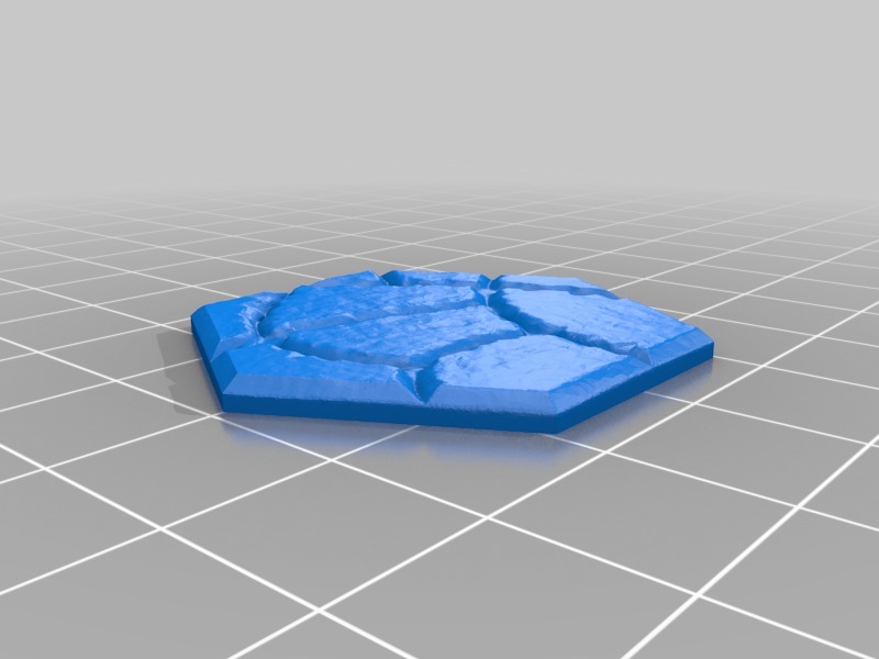Gloomhaven Dungeon Floor Hex by VirtuallyJason | Download free STL ...