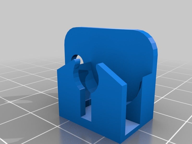 Potentiometer clamp for base mount / with top hat DIN rail mounting ...