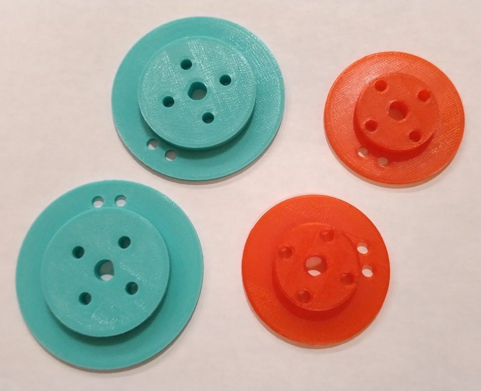 Motor Winch Pulley for Linear Slide (Actobotics Hub 0.770" Pattern) by ...