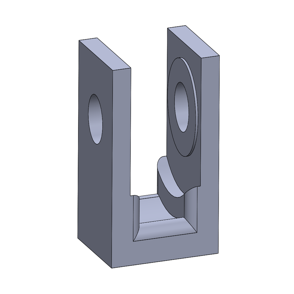 Bearing Shield for 4x13x7mm Pulley (line retention for drawer/linear ...