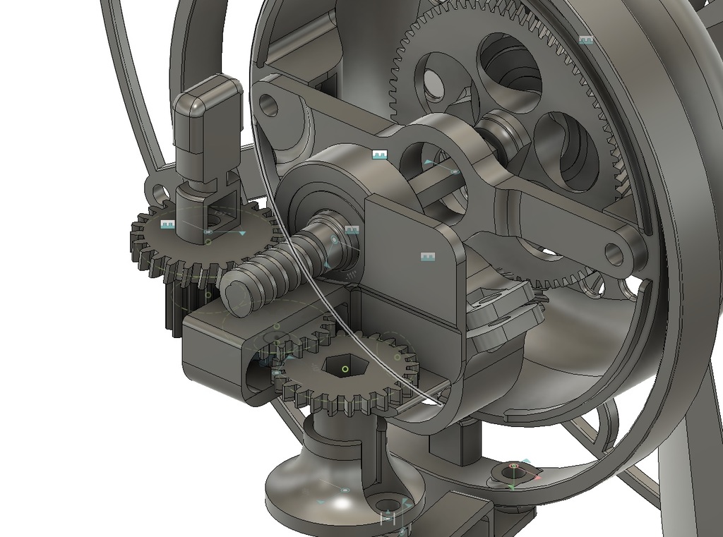 Fancy Oscillating Fan - Fully Printed by AlexY | Download free STL ...