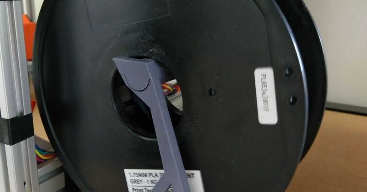 Slim Spool Holder by AlexY | Download free STL model | Printables.com