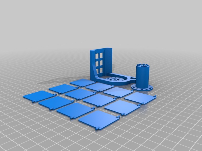 Split Flap Mini - 12 Flap Display by AlexY | Download free STL model ...