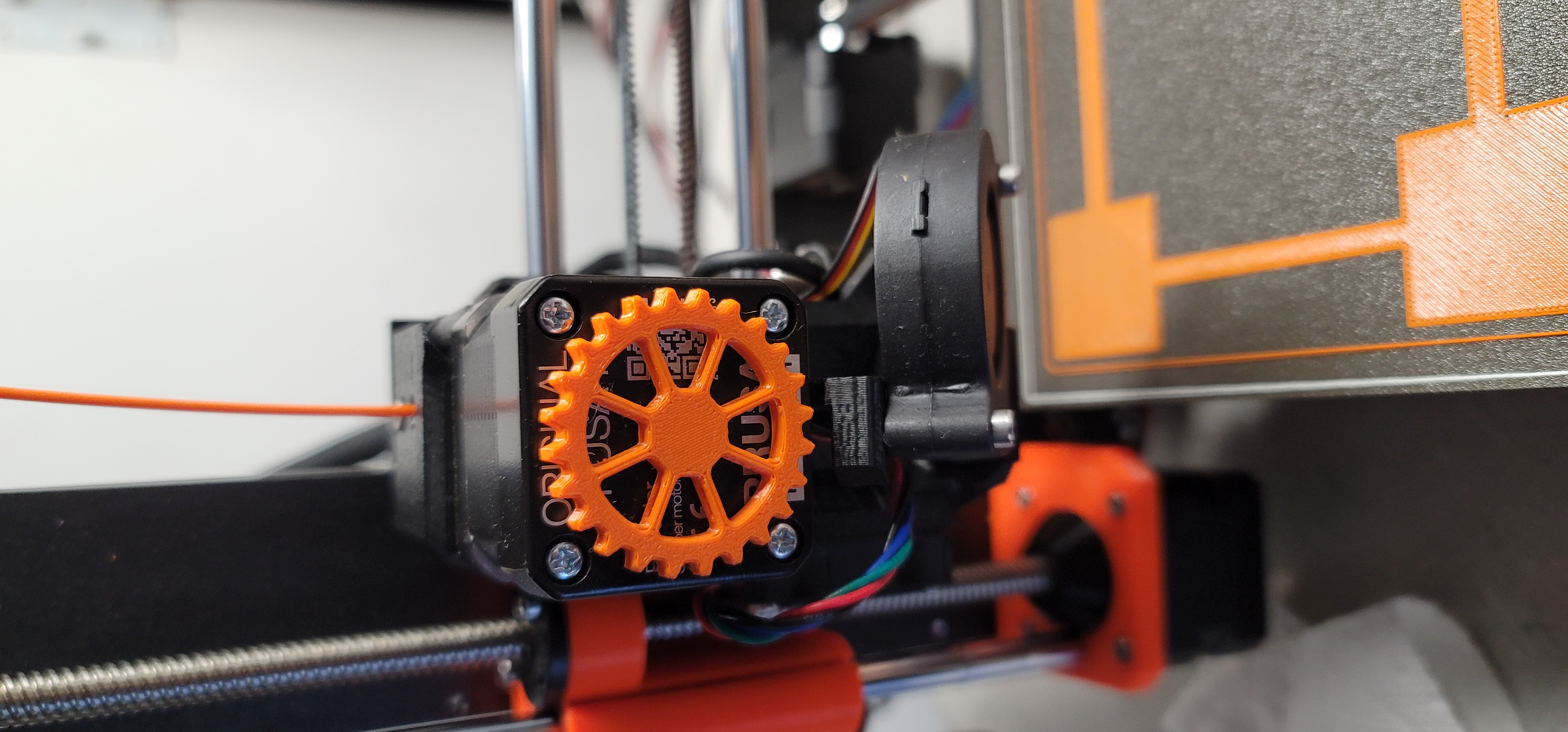 Extruder Rotation Gear Visual Indicator by Eric | Download free STL ...