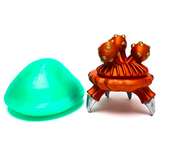 Metroid Parasite - Multipart por OpenFigure3D | Descargar modelo STL ...