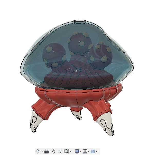 Metroid Parasite - Multipart por OpenFigure3D | Descargar modelo STL ...