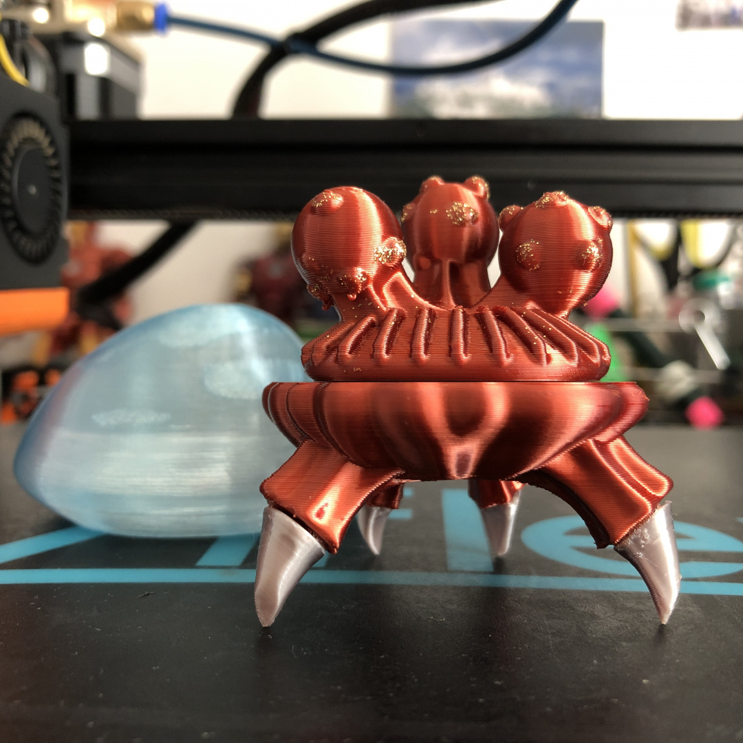 Metroid Parasite - Multipart Figurine por OpenFigure3D | Descargar ...