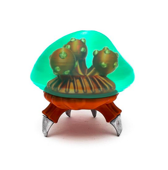 Metroid Parasite - Multipart por OpenFigure3D | Descargar modelo STL ...