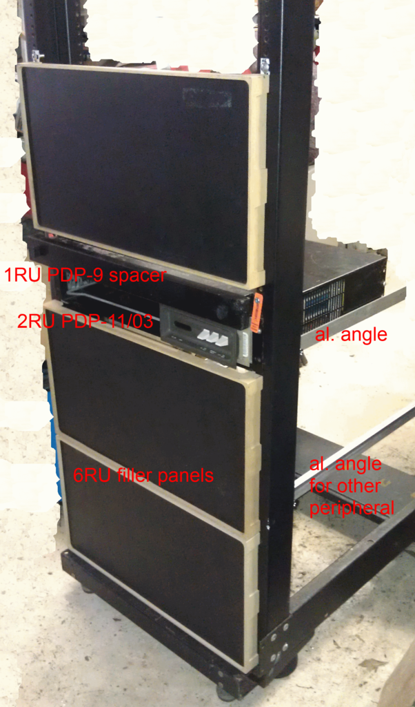 PDP-11/03 to H960 rack angle rail drilling jig by 1944GPW | Download ...