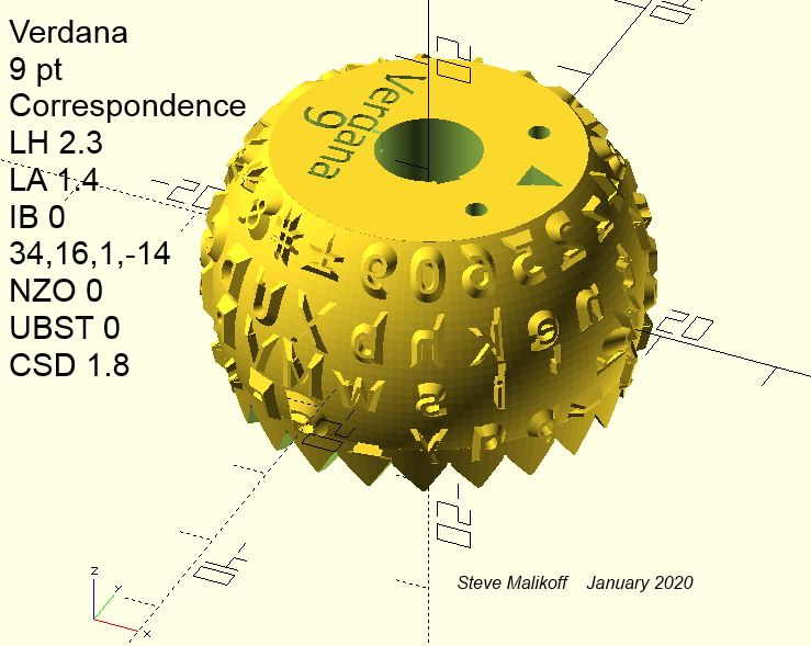 IBM Selectric typewriter customizable font typeball by 1944GPW ...