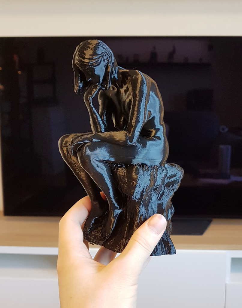 Female The Thinker by nahojjjen | Download free STL model | Printables.com
