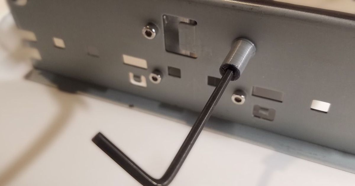 Hex Key Alignment Tool - Hold a hex key on an M3 bolt by Dauntless ...