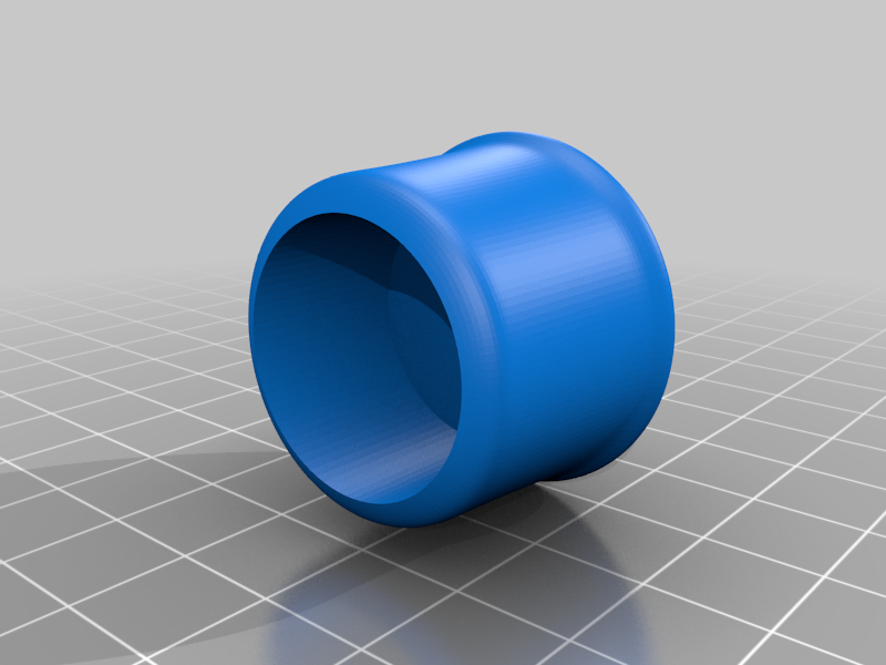 Cap for 22.22mm pipe by rakoivun | Download free STL model | Printables.com