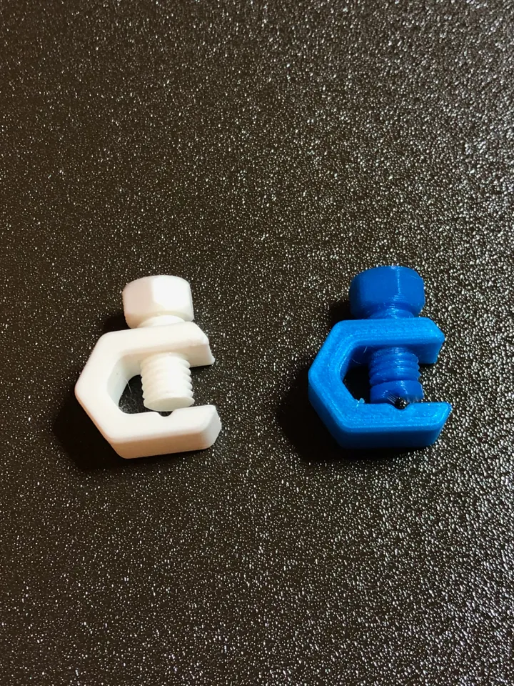 Mini clamp (yet another filament clip) by redd | Download free STL ...