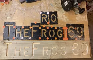 Small Modular Router Template Stencil Letters & Numbers 70mm Tall by ...