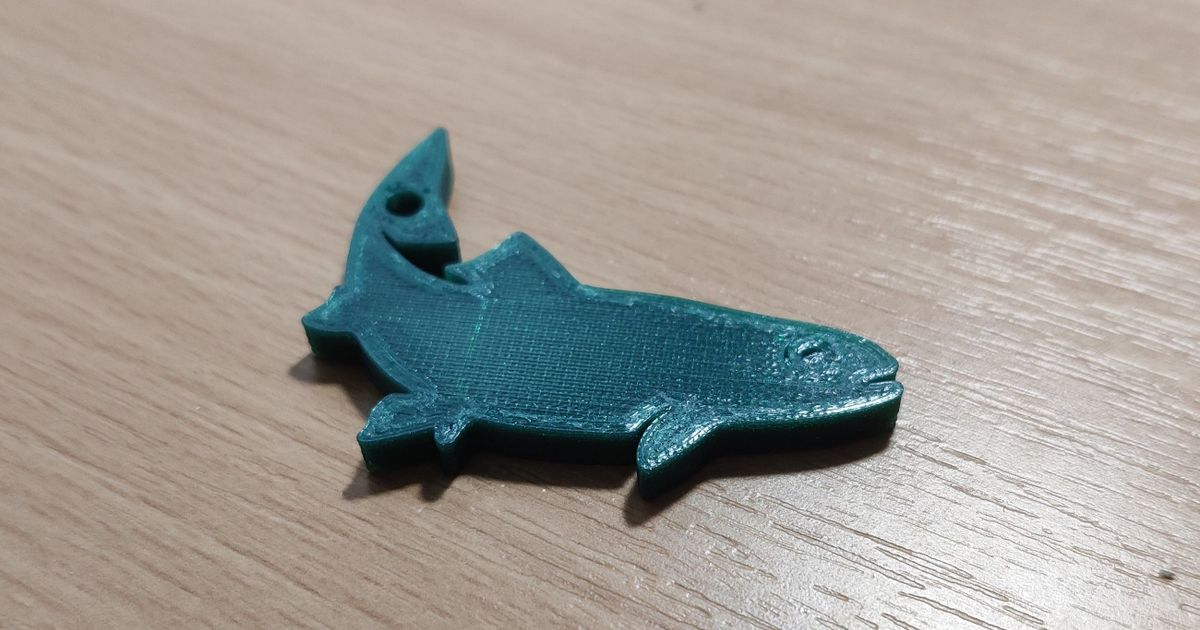 Fish keychain by bobinovec | Download free STL model | Printables.com