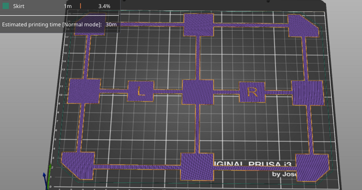 Bed level test by JacobH4H3 | Download free STL model | Printables.com
